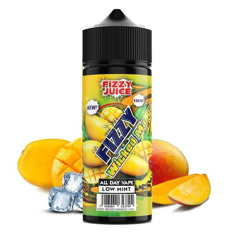 Wicked Mango 100ml – Fizzy Juice | La Vape De Dieu